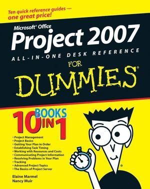 Booktopia - Microsoft Office Project 2007 All-In-One Desk Reference For ...