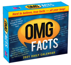 Omg Facts - 2021 Daily Desk Calendar by Spartz Media | 9781531911034 ...